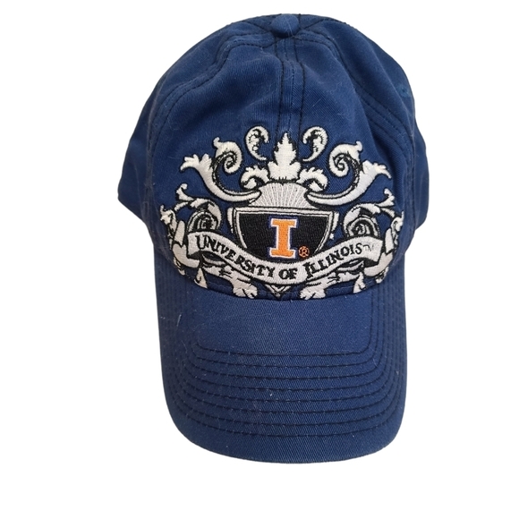 NCAA | Accessories | University Of Illinois Embroidered Baseball Hat ...